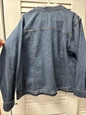 NorthStyle | Jackets & Coats | Northstyle Denim Zipup Jacket In Classic ...